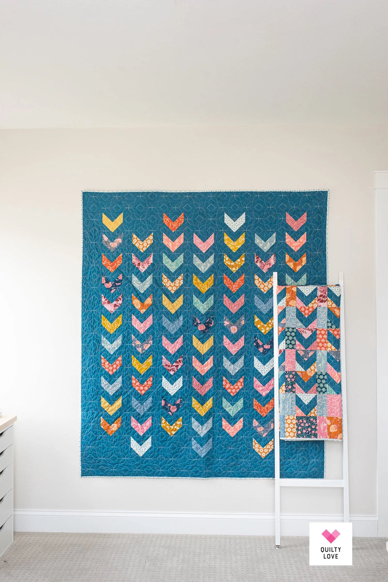 Scrappy Arrows quilt pattern – The Common Thread
