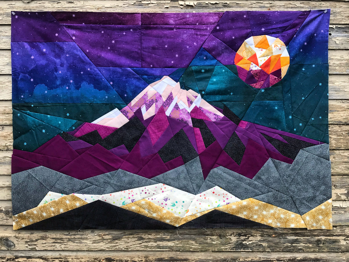Elevated Abstractions - MT Hood quilt patten – The Common Thread